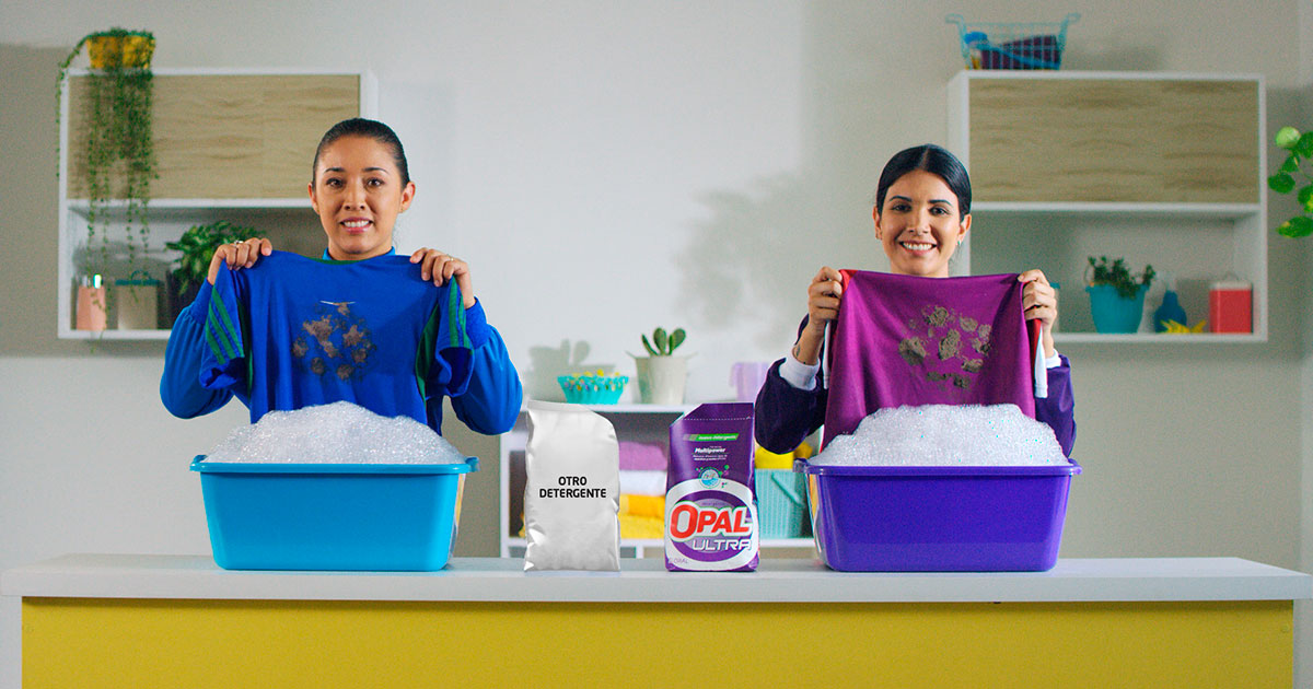 Opal Ultra presenta nueva fórmula contra manchas difíciles | Alicorp