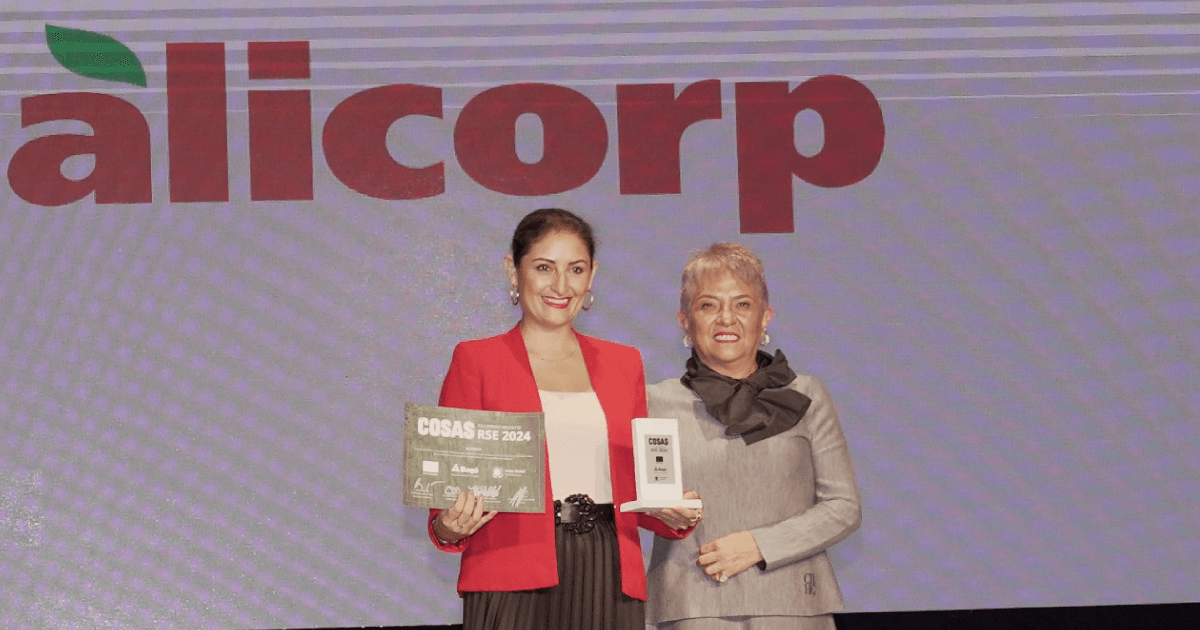 Recibimos por 4to año consecutivo el premio COSAS | Alicorp